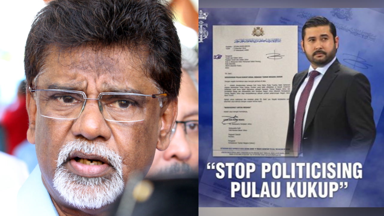 TMJ: Pulau Kukup’s status settled, Xavier should not meddle in Johor ...