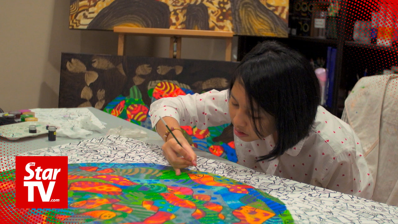 Teen with autism: Wan Jamila’s artistic journey | TheStarTV.com