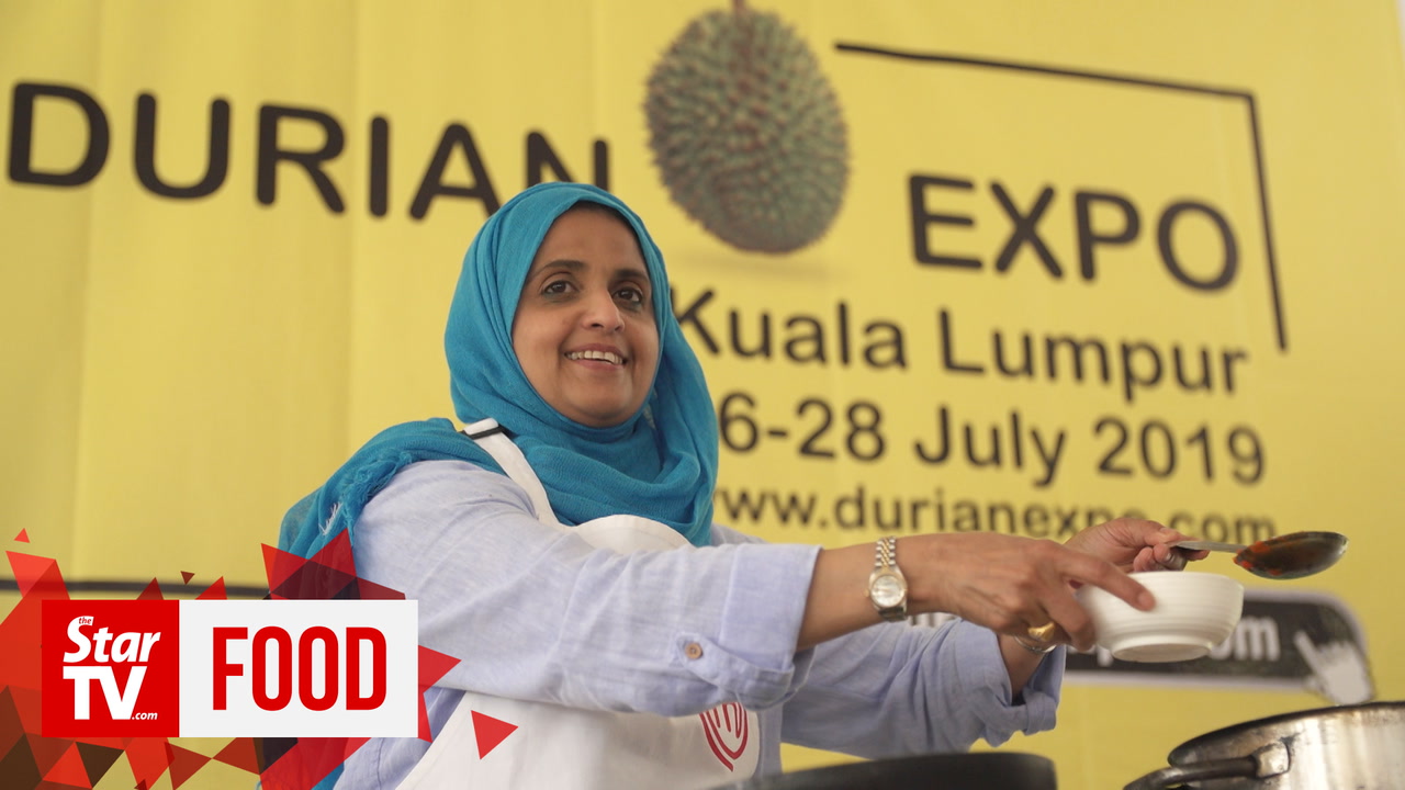DURIAN ADVENTURE: Cooking demo with durian | TheStarTV.com