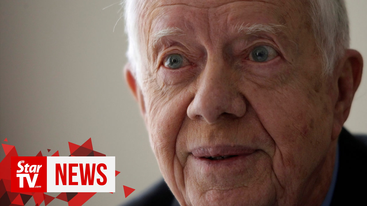 Jimmy Carter hospitalised for blood on the brain | TheStarTV.com