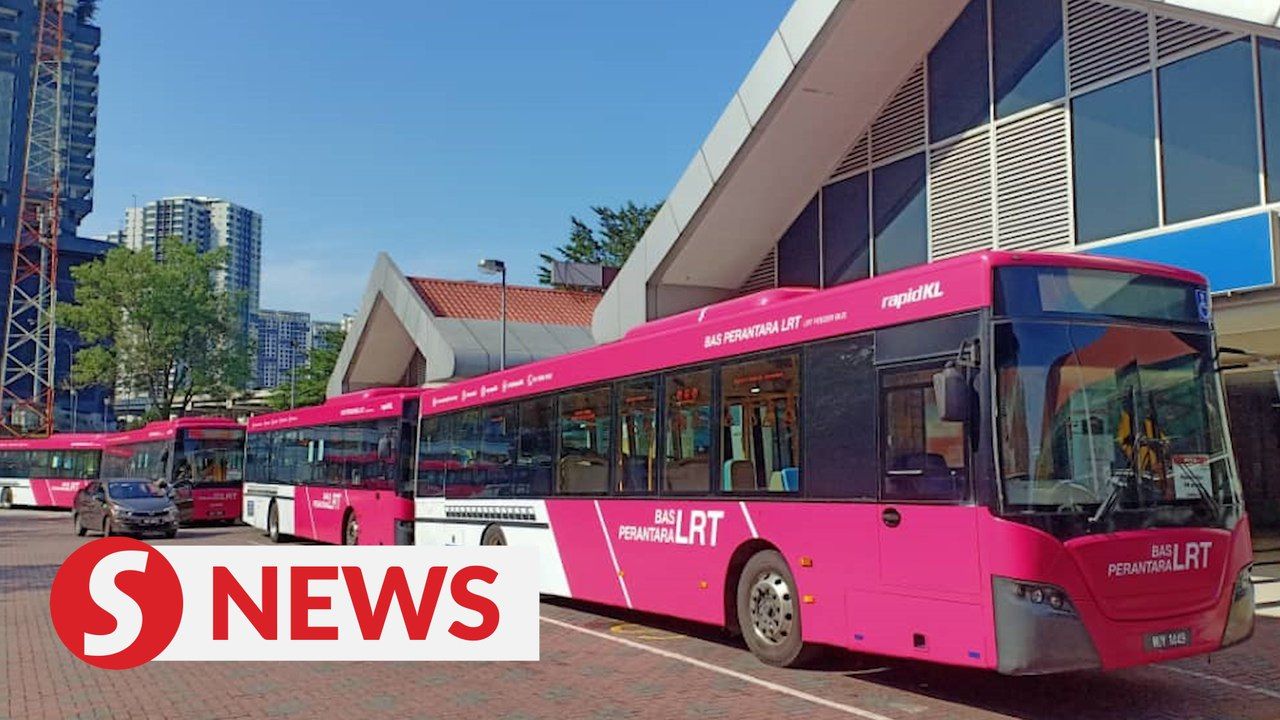 Pink feeder buses to service Kelana Jaya LRT line | TheStarTV.com