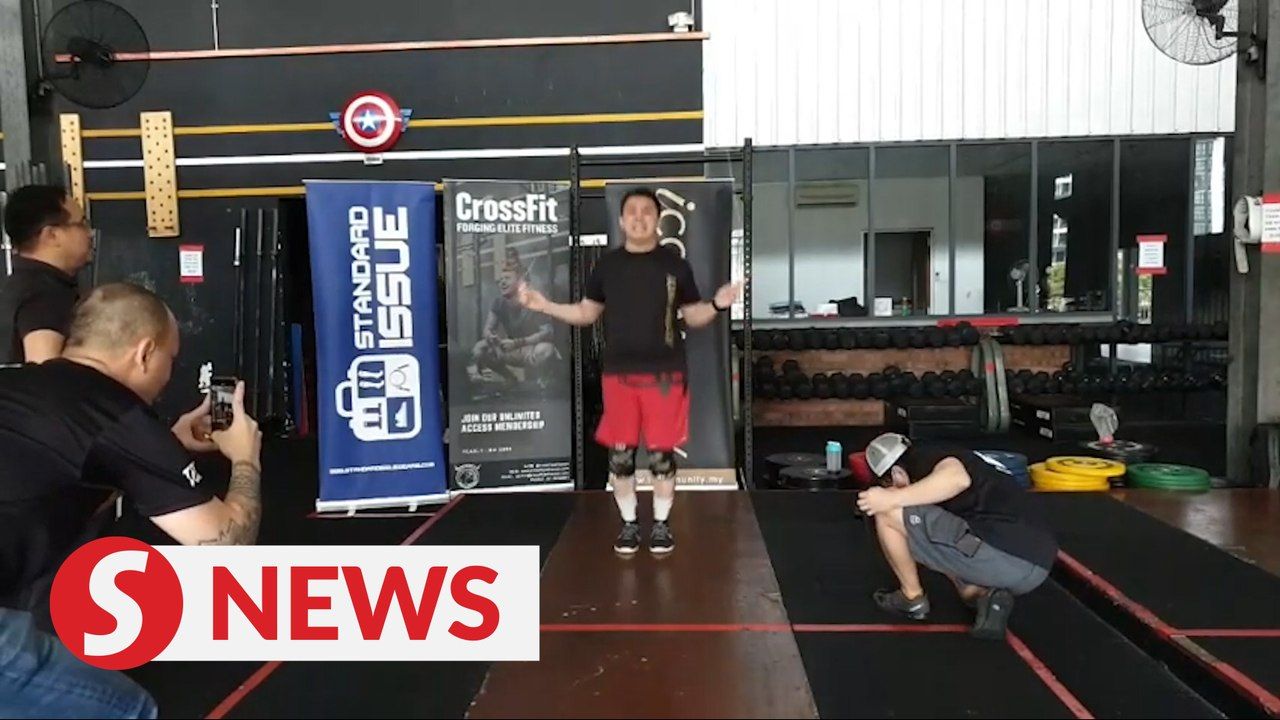 Business coach pushes himself to the limits with ‘double-under ...