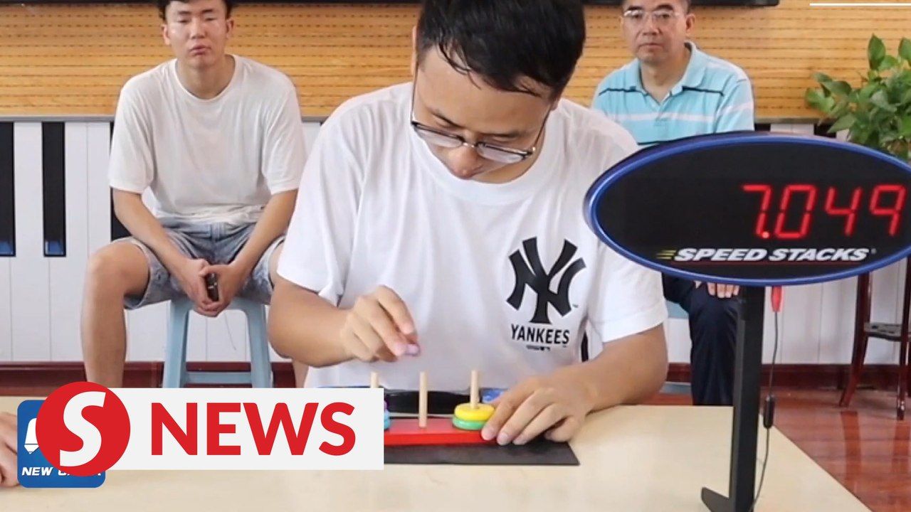 Chinese man fastest in solving 6-level Tower of Hanoi, says Guinness ...