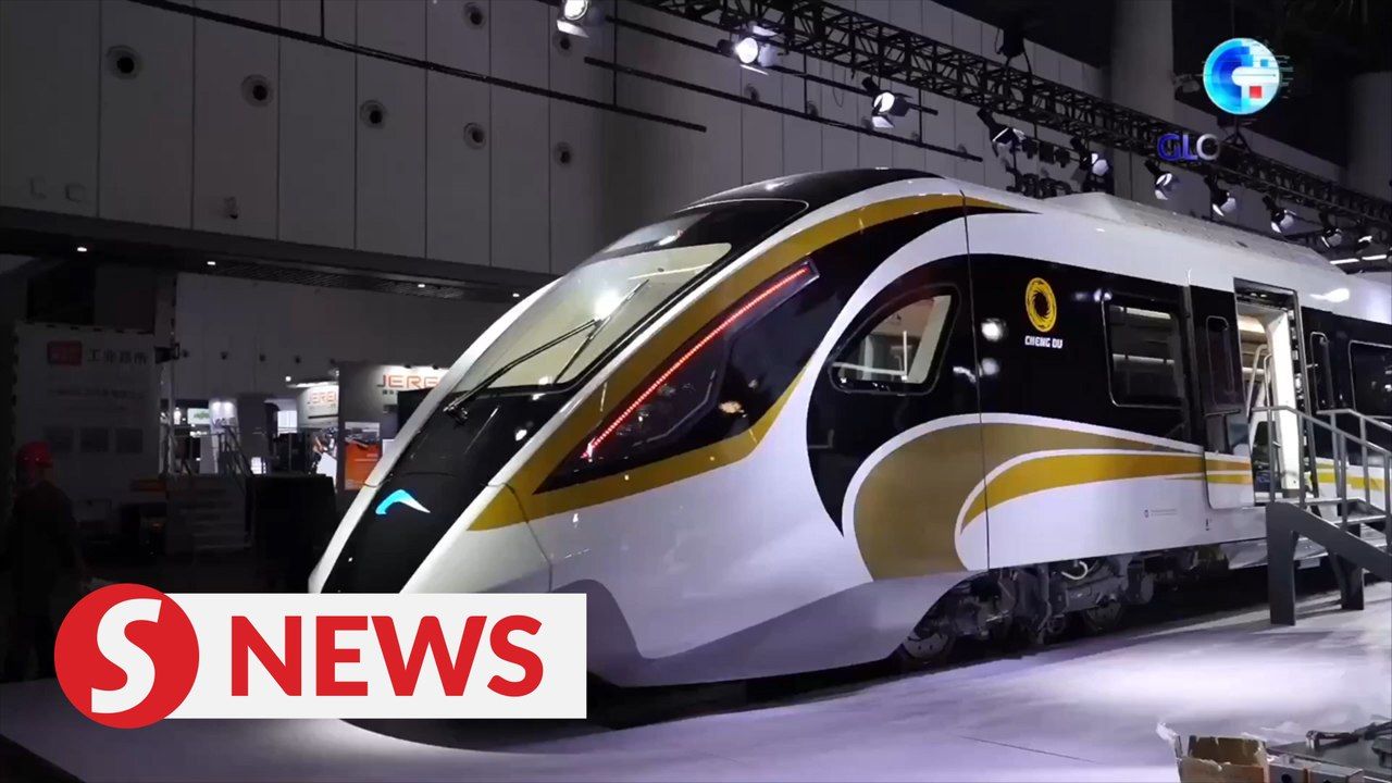 China's CRRC unveils Sanxingdui-themed self-driving train | TheStarTV.com
