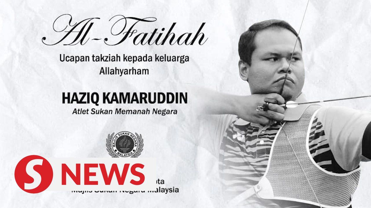 National archer Haziq Kamaruddin passes away at age 27 | TheStarTV.com