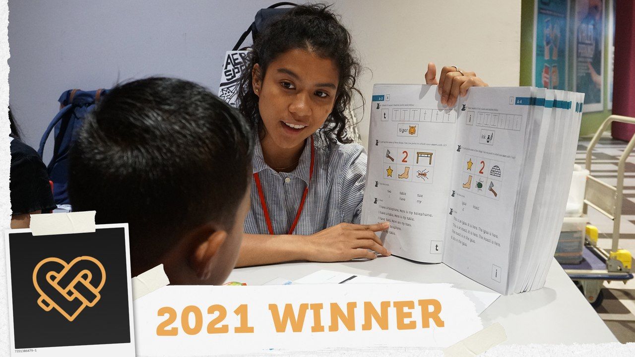 Empowering children through literacy | Golden Hearts Award 2021 ...