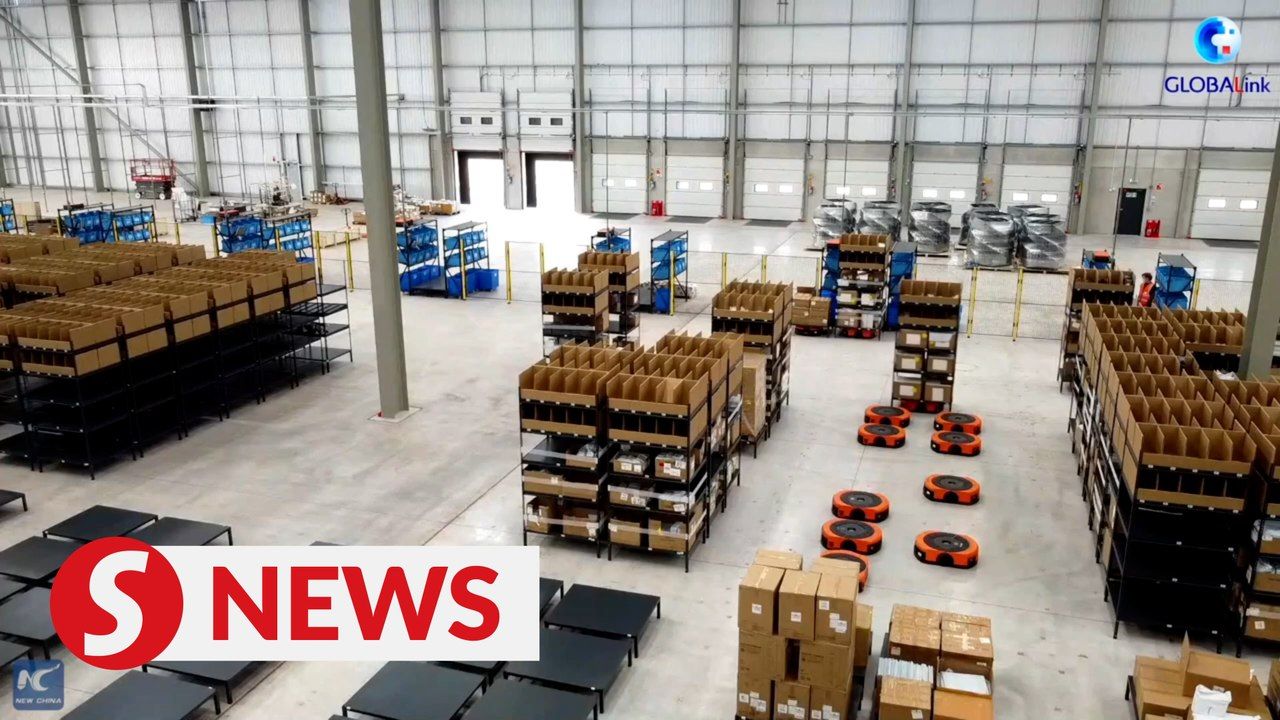 Chinese-owned company's warehouse in UK adopts auto sorting system for ...