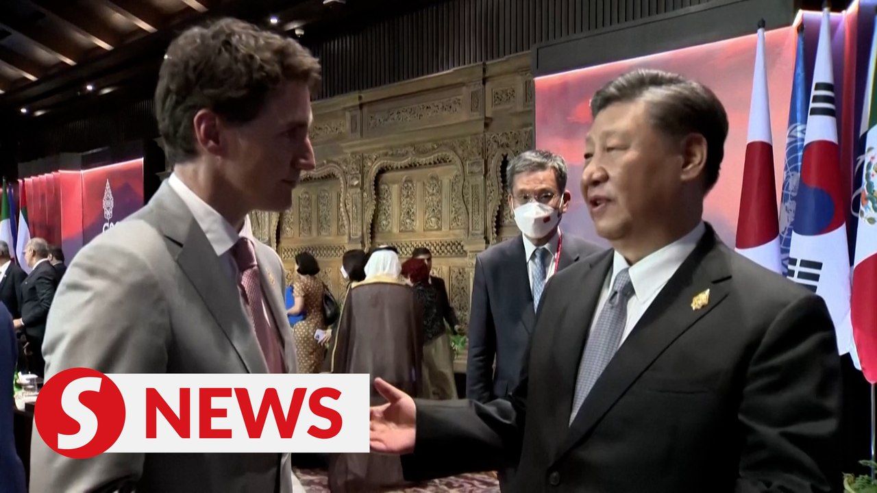China's Xi confronts Canada's Trudeau at G20 | TheStarTV.com