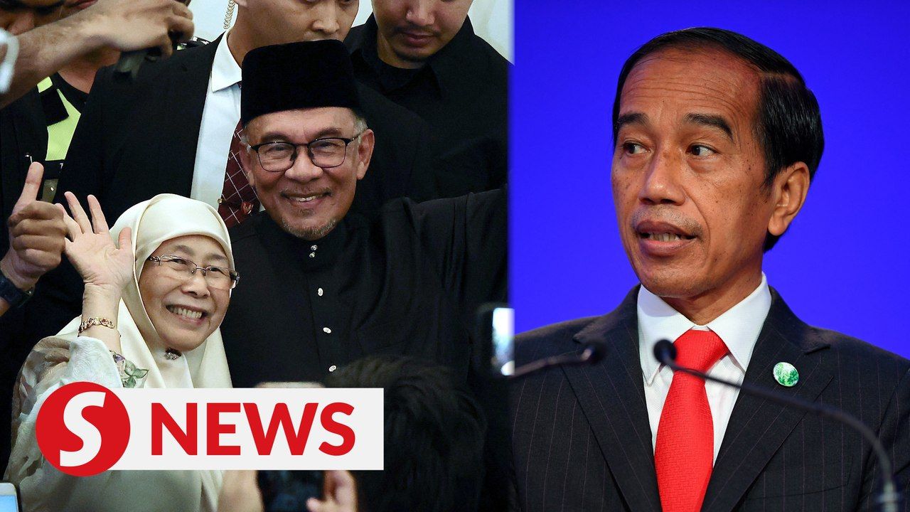 Indonesia's Jokowi first foreign leader to call Anwar with congratulatory message | TheStarTV.com