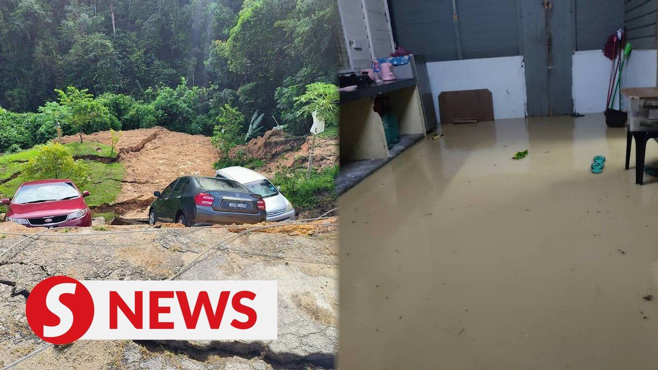 Cars plunge into ravine in Seremban, flash floods hit Kuala Pilah ...
