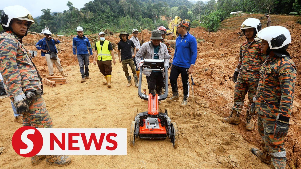 Batang Kali landslide: Ground-penetrating radar deployed to help locate ...