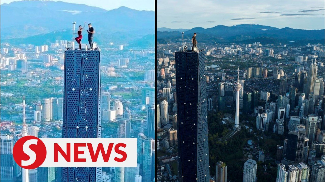 Daredevil duo who scaled Merdeka 118 tower under probe | TheStarTV.com