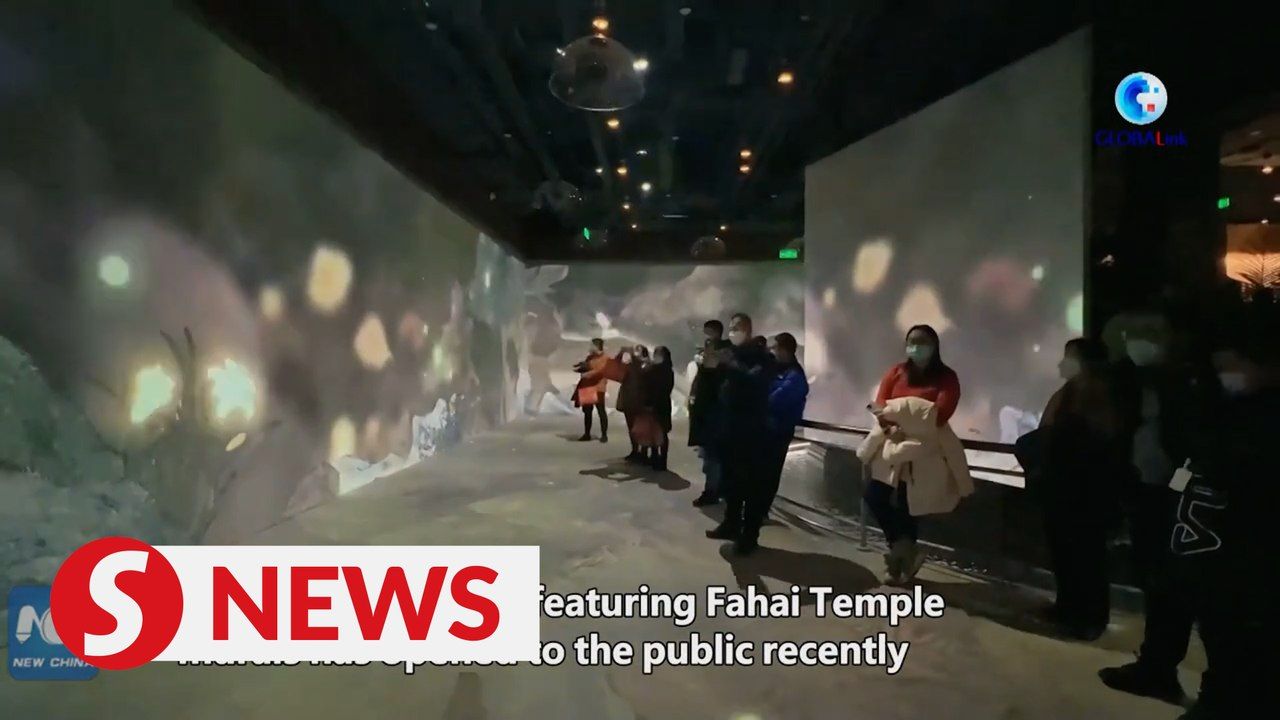 Digital technology revitalizes treasured murals in Fahai Temple of ...