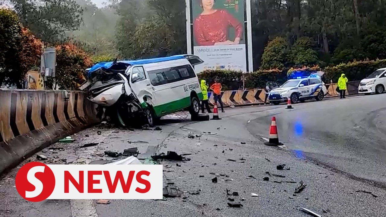 Genting van crash: Cops clarify mistaken identity situation | TheStarTV.com