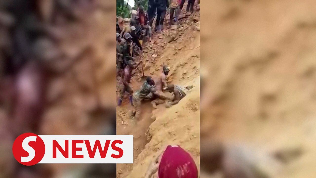 Miners in Congo escape from collapsed gold mine | TheStarTV.com