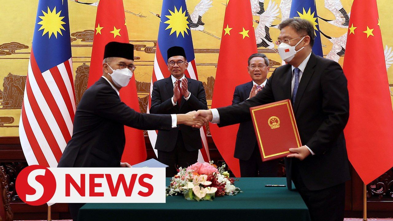 PM ends official visit to China with M’sia govt signing three major ...