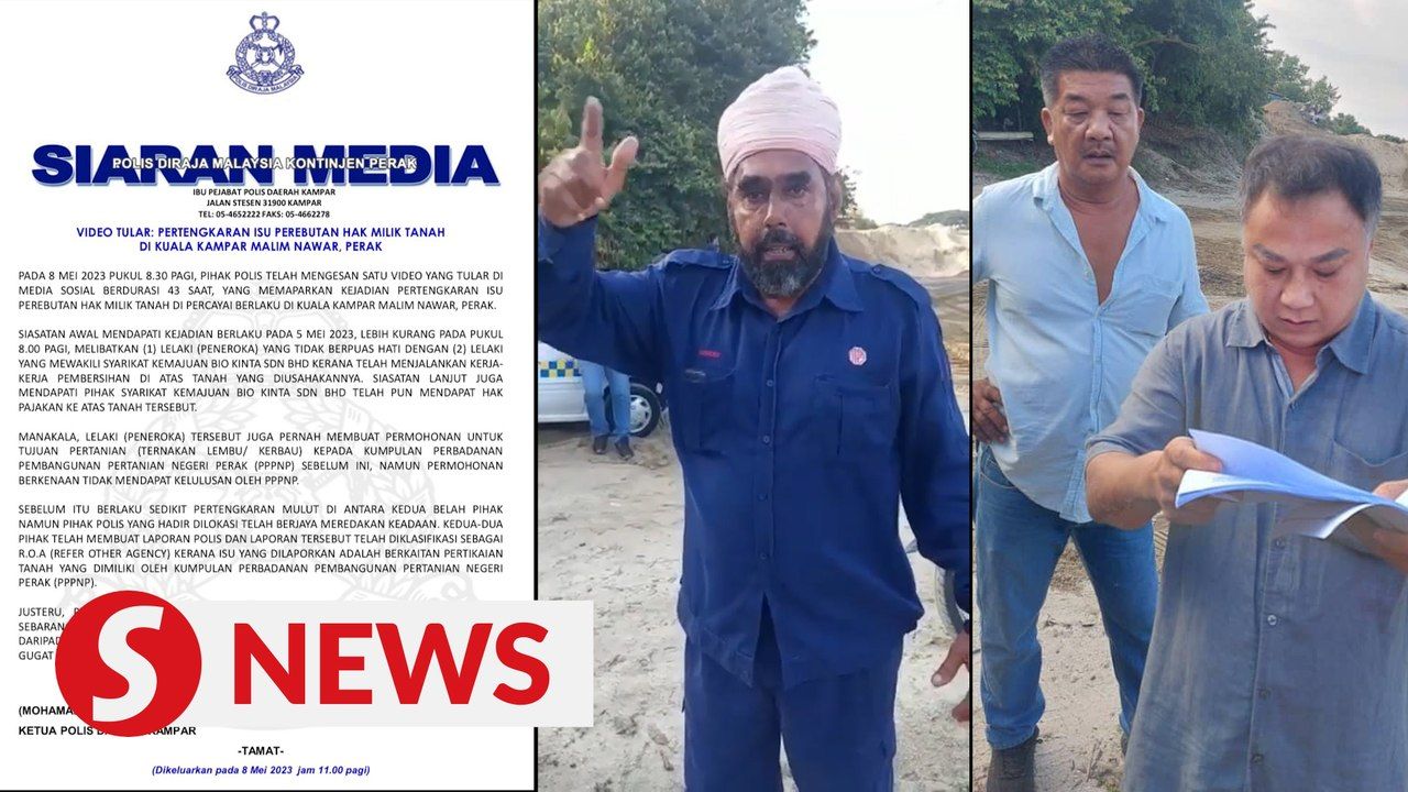 Land ownership fight in Perak goes viral | TheStarTV.com