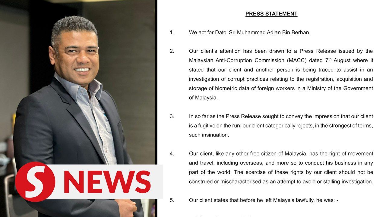 'I'm not on the run', says Muhyiddin's son-in-law | TheStarTV.com