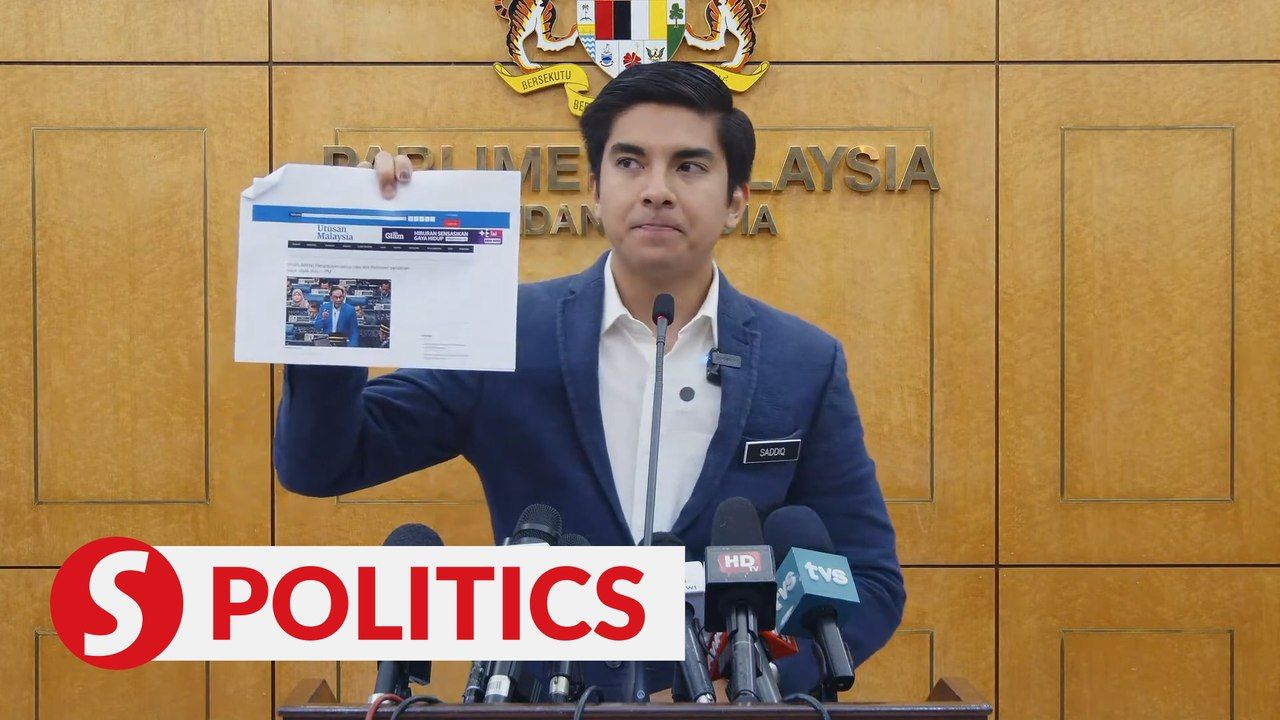 No action, talk only, says Syed Saddiq on govt approach to reforms ...