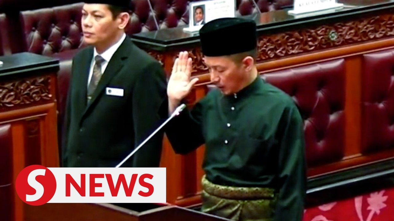 Nik Abduh sworn in as senator | TheStarTV.com