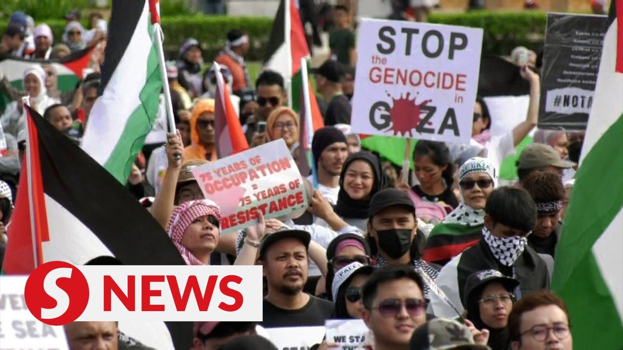 Thousands gather at Dataran Merdeka for ‘Freedom for Palestine’ rally ...