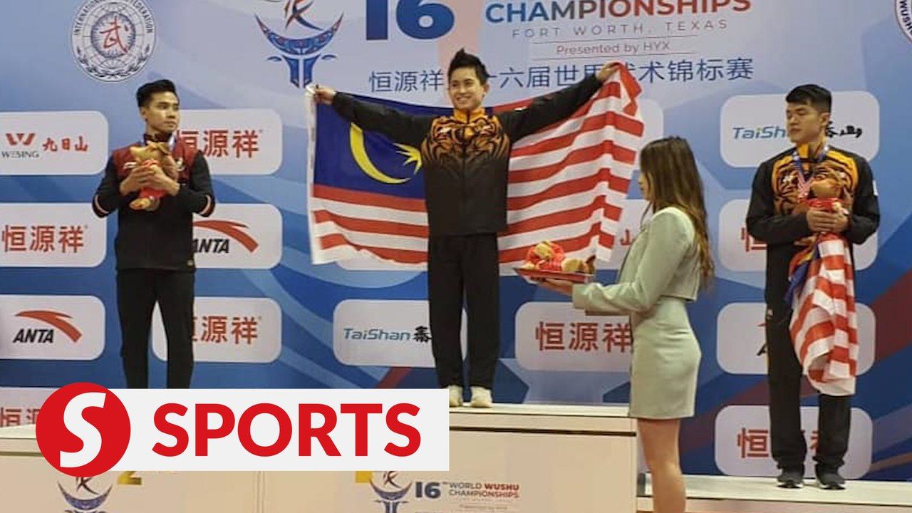 Wong wins Malaysia’s first gold at World Wushu Championships ...