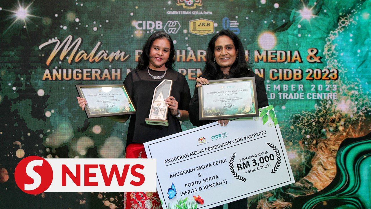 Star Media Group wins second prize in the print category at CIDB Media ...