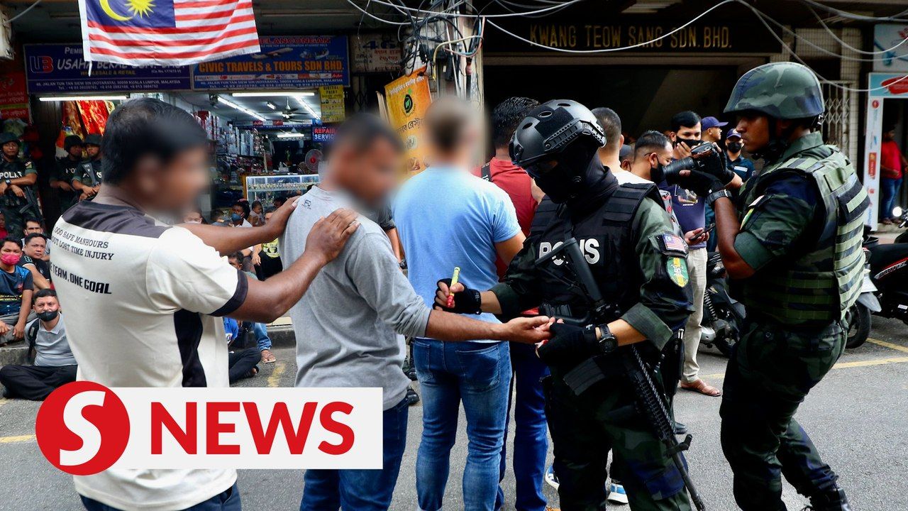 KL's Jln Silang raided in massive sweep for illegal activities ...