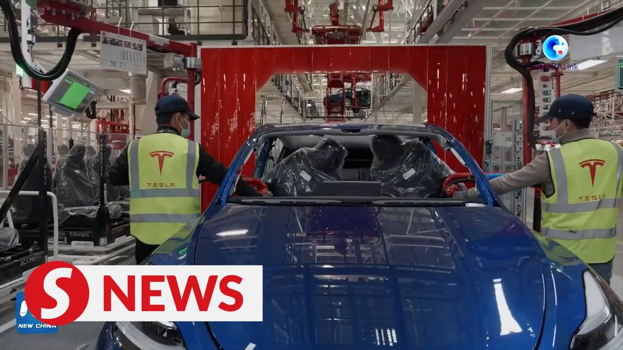 Tesla's new mega factory project in Shanghai officially launched ...