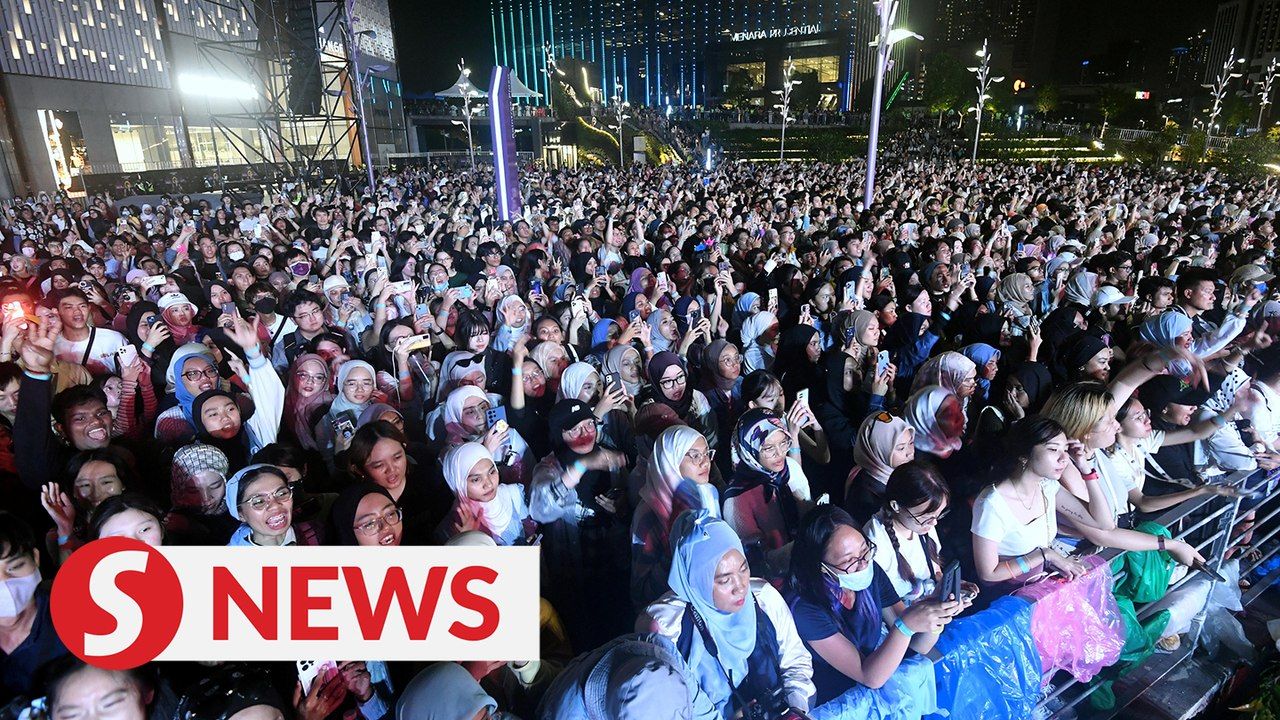 Revellers at The Exchange TRX countdown party welcome 2024 | TheStarTV.com