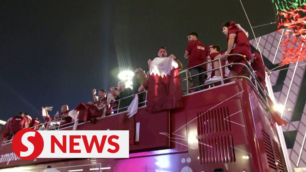 Celebrations as Asian Cup champions Qatar parades trophy | TheStarTV.com