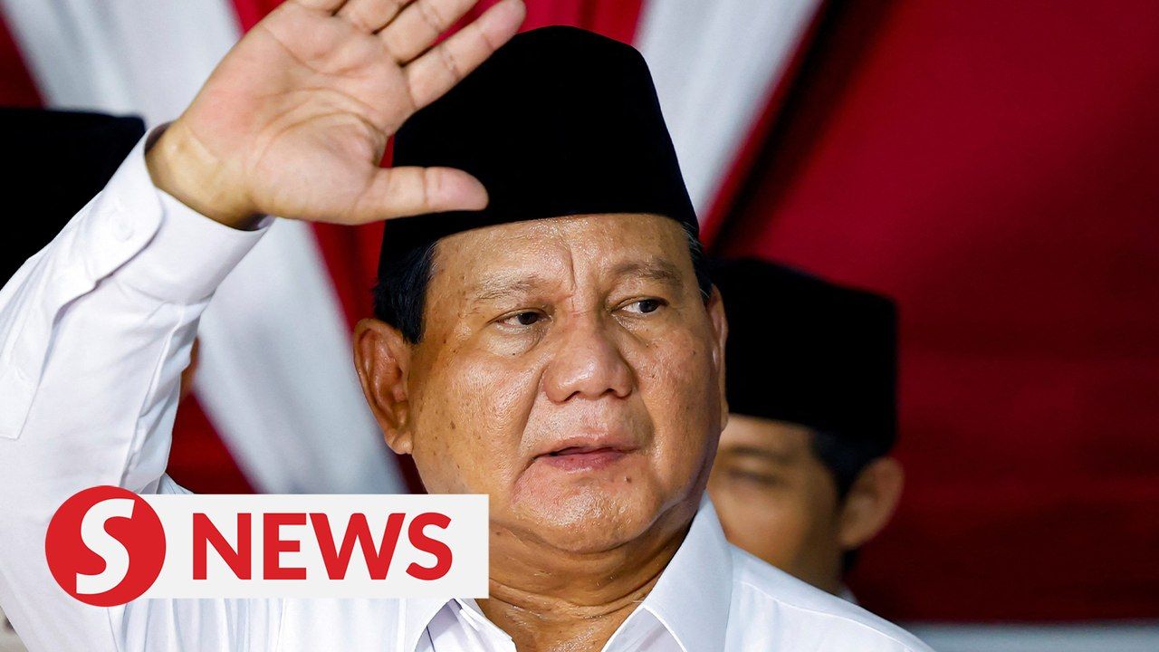 Indonesia's Prabowo wins presidential election, poll body says | TheStarTV.com