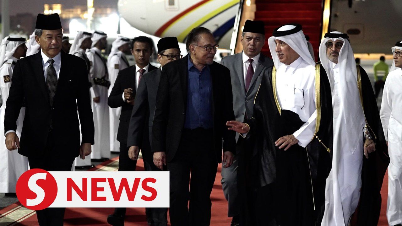 PM Anwar starts official visit to Qatar | TheStarTV.com