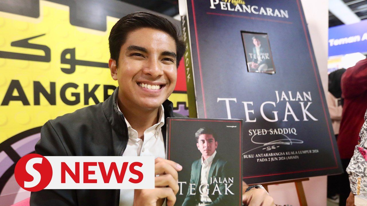 Syed Saddiq shares political journey in new book | TheStarTV.com