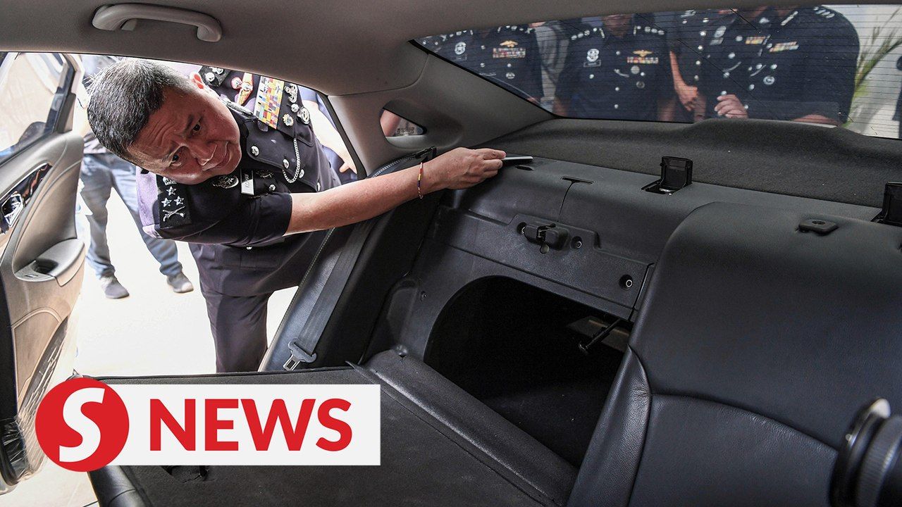 Puchong drug raid leads cops to modified car with high-tech hidden ...
