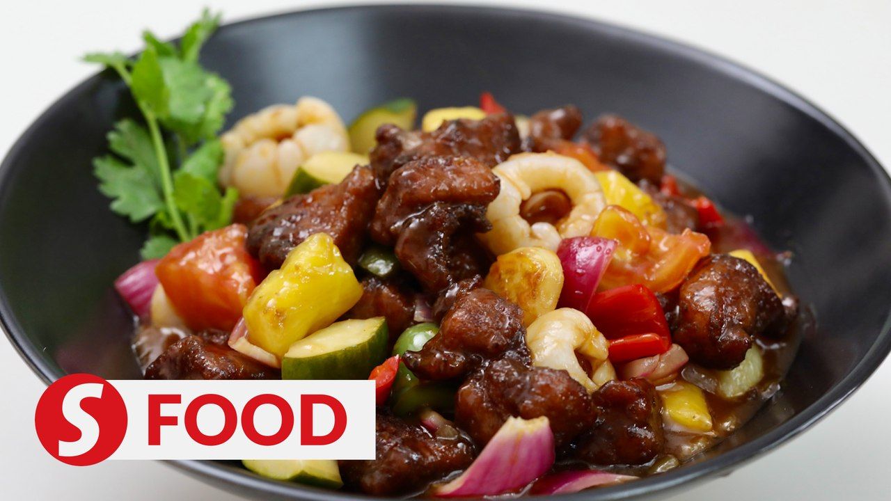 Retro Recipe: Sweet & sour pork with lychees | TheStarTV.com