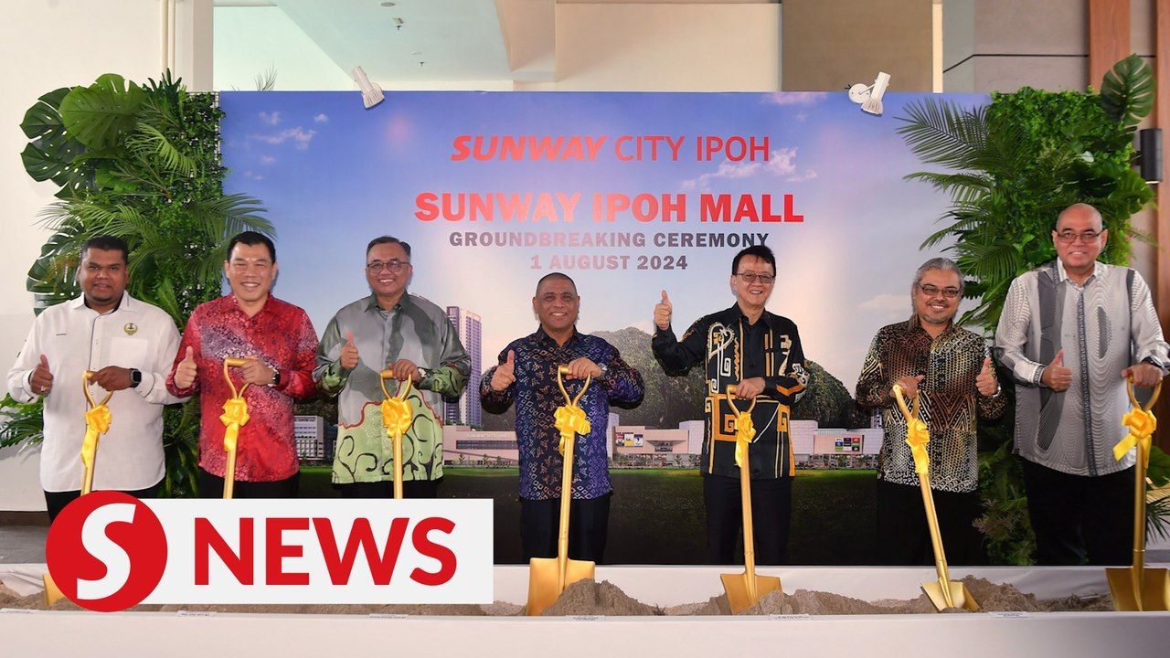 Sunway breaks ground for RM1bil largest mall in Perak | TheStarTV.com