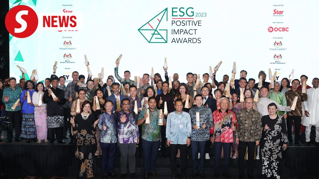 64 award winners recognised for exemplary ESG efforts | TheStarTV.com