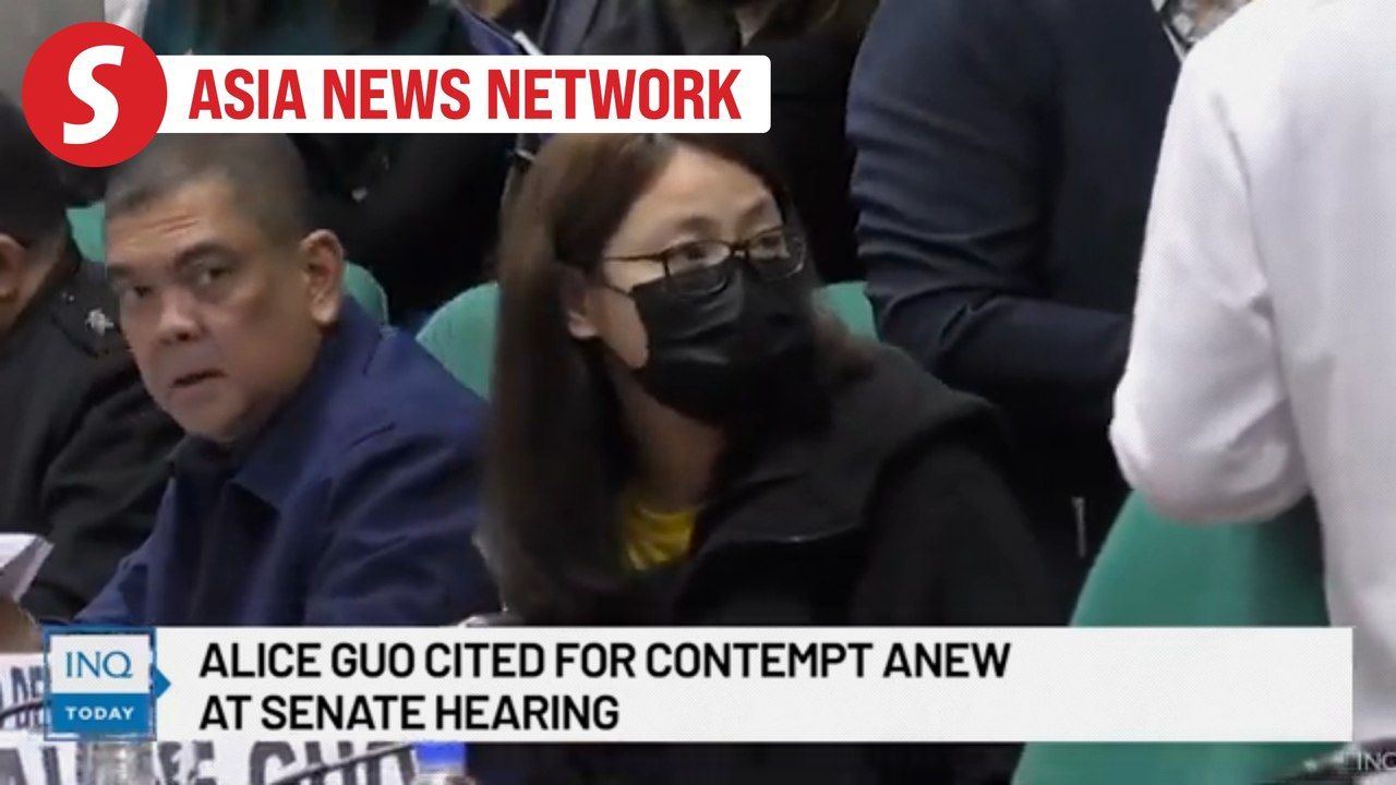 Philippine Inquirer | Sacked mayor Alice Guo cited for contempt anew at ...