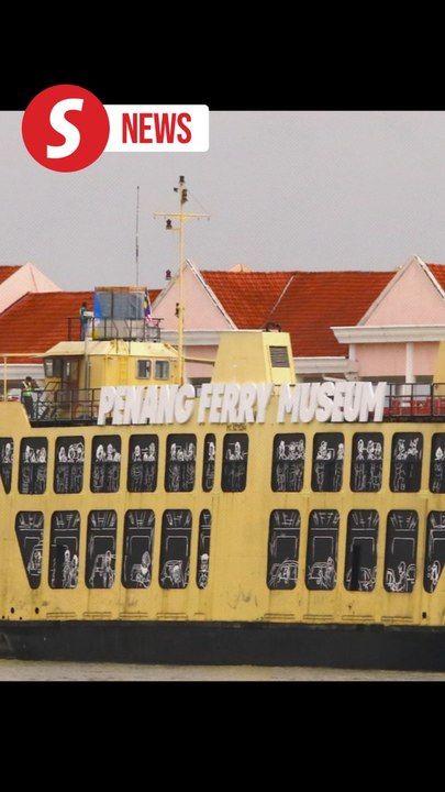 Penang's iconic floating ferry museum reaches island, to open year end ...