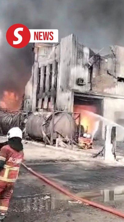 Three burn victims rushed to hospital after major blaze at SiLC ...