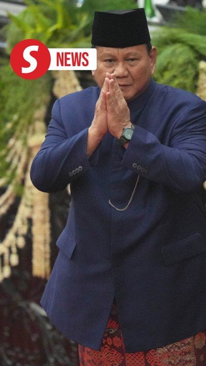 Indonesia's new president Prabowo Subianto takes oath of office ...