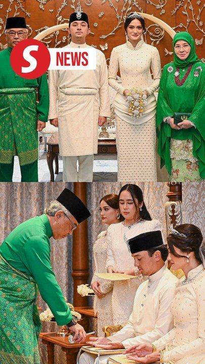 Pahang royal wedding: Tengku Muhammad weds Tengku Natasya | TheStarTV.com