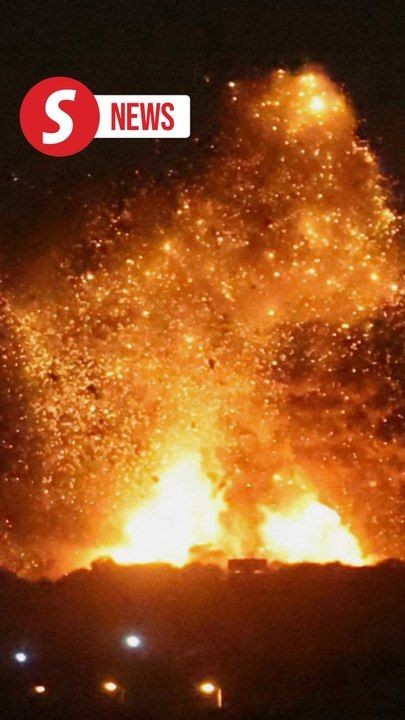 Huge fireball over Beirut as Israel steps up strikes on Lebanon ...