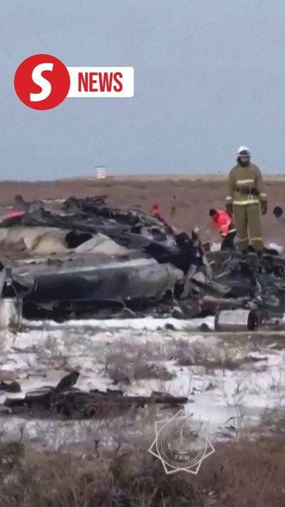 Azerbaijan plane crash: Harrowing scene of rescue operation | TheStarTV.com