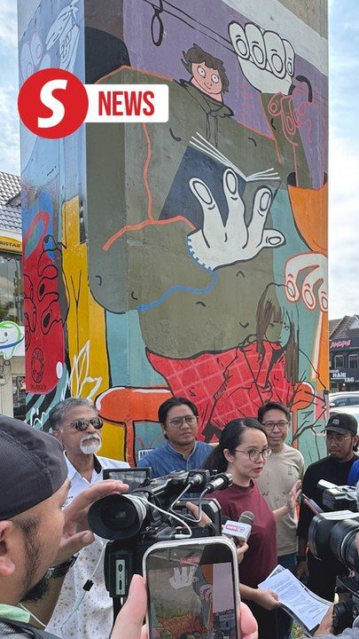 Murals brighten up SS15 LRT Station | TheStarTV.com