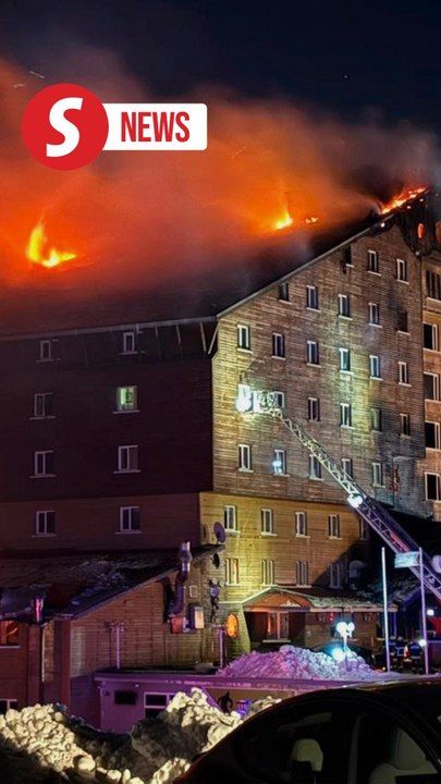 At least 10 killed in ski resort hotel fire in northern Turkiye ...