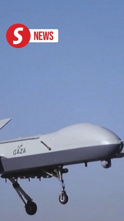 Huge Iranian military drone named after Gaza | TheStarTV.com