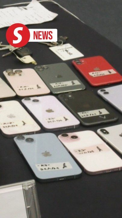 Selangor cops bust foreign iPhone pickpocket syndicate | TheStarTV.com