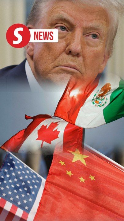 Trump says tariffs on China, Canada, Mexico from Feb 1 may cause short ...